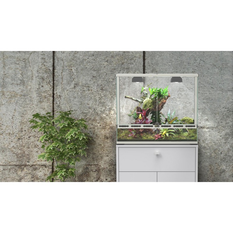 AQUATLANTIS Terrarium Aluminium 88x45x45 cm - Aquarium-Megastore.ch
